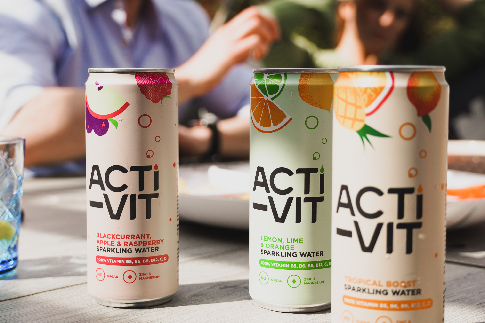 Actiph, Acti-Vit & Acti+ Water Branding - Guy & Co