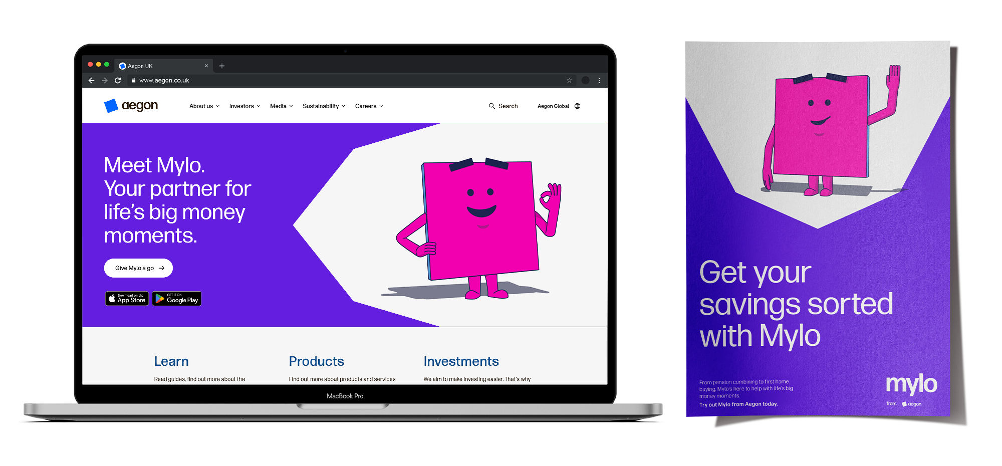 Introducing Mylo from Aegon